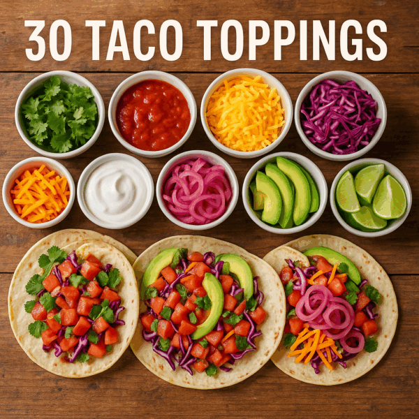 30 Best Taco Toppings for Epic Taco Bar - Ultimate List [cy]