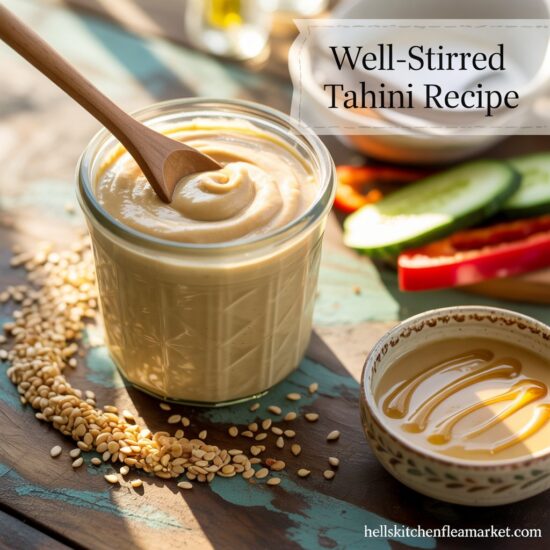 Best Well-Stirred Tahini Recipe | 5-Minute Fix | 2026